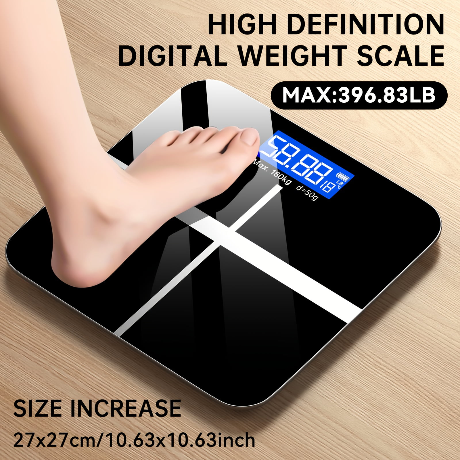 High-precision Digital Bathroom Scale, Weight Scale Electronic Scale ...
