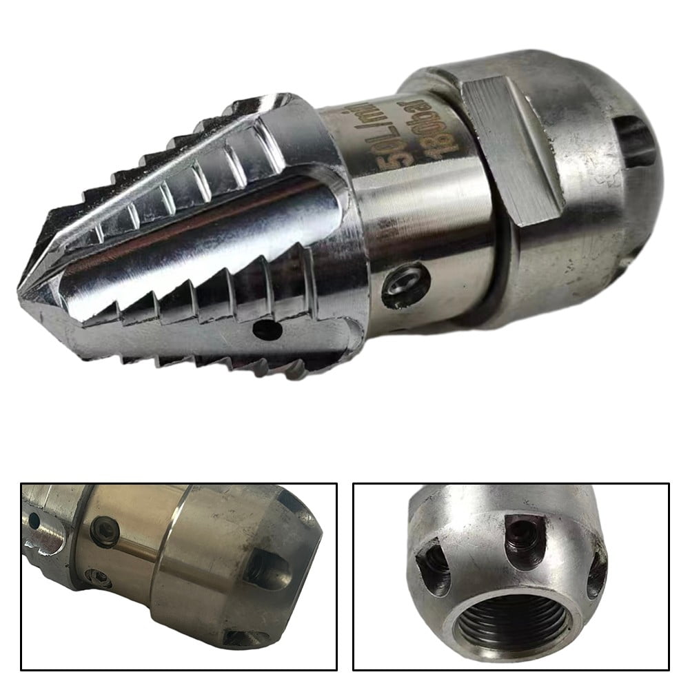 High-pressure Rotating Drain Cleaning Nozzle Stainless Steel For ...