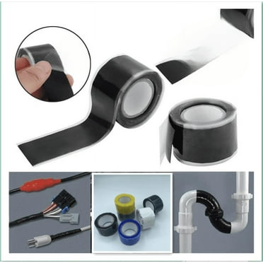 Mgaxyff Self Adhesive Silicone Rubber Repair Tape Bonding Rescue Wire ...