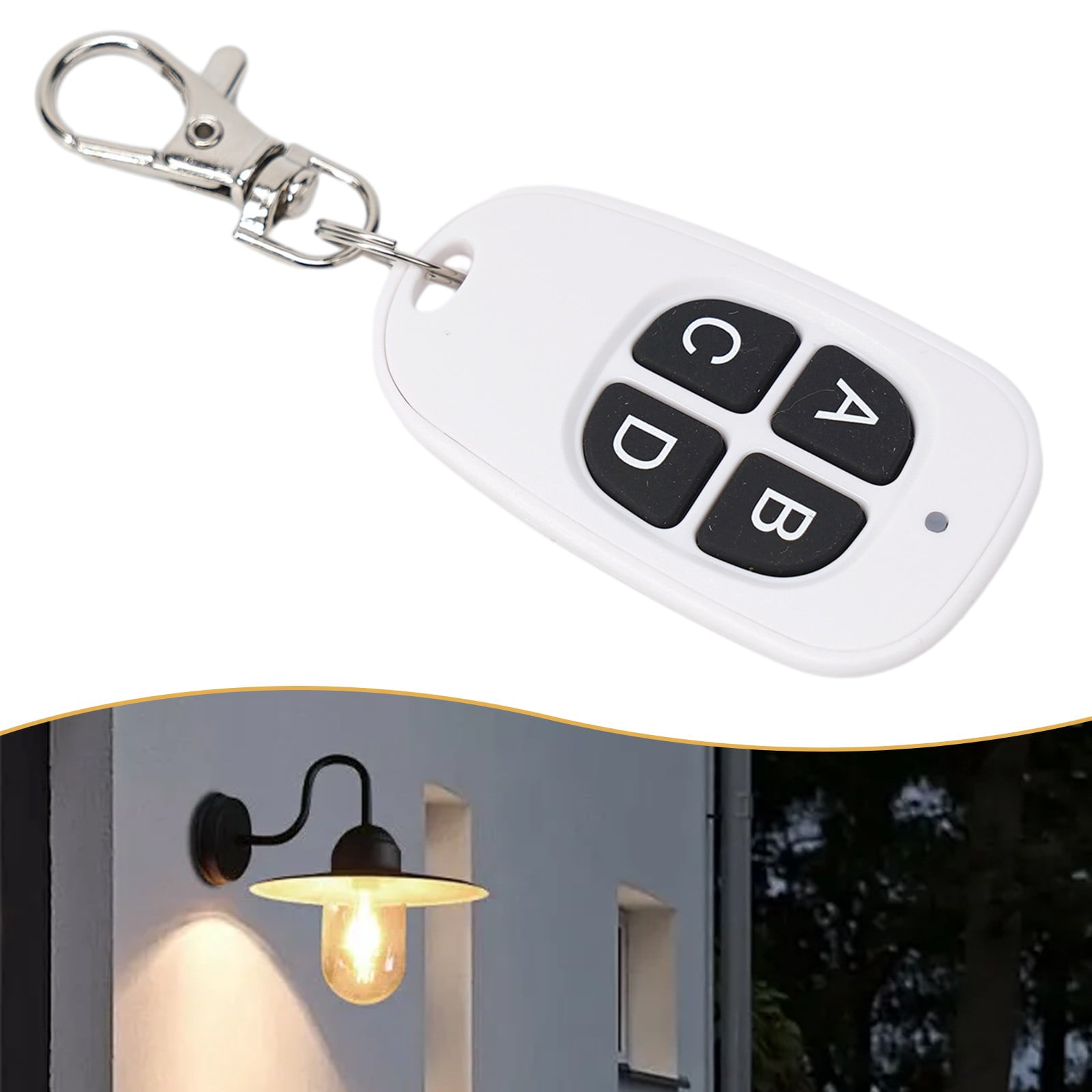 High-quality 1-4 Button EV1527 Transmitter with 433 MHz RF Wireless ...
