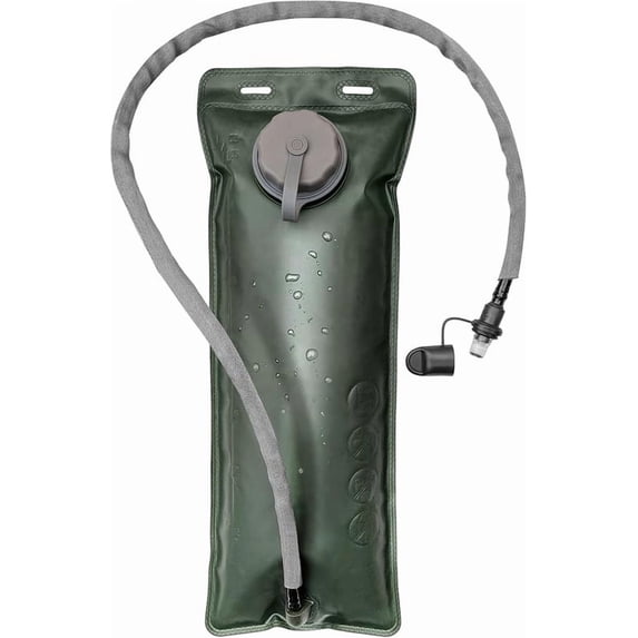 OFEFE 3-Liter Hydration Bladder with Insulated Tube - BPA-Free, Leak ...