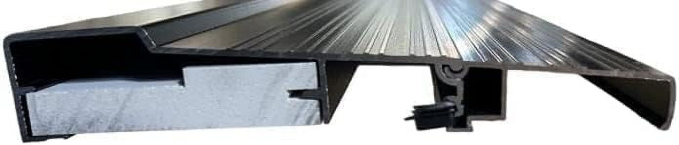 High quality Aluminum Combo Threshold Black/Silver-36"/48"/72"/95" Inch ...