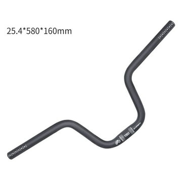 Sunlite MTB/City Handlebar 25.4mm Clamp 27.5in Width 5in Rise Black ...