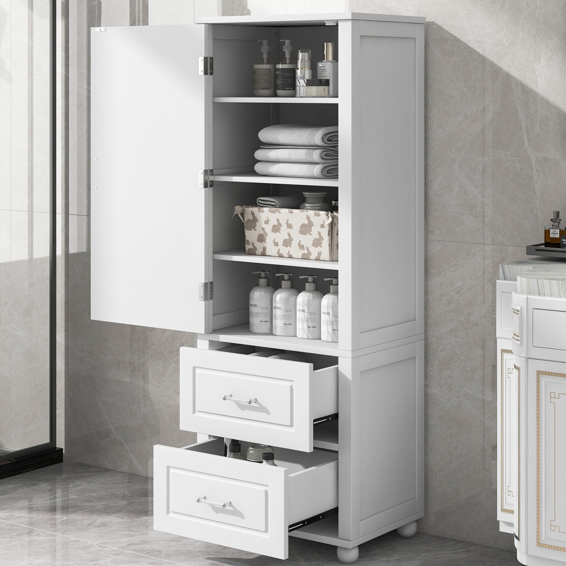 High - quality MDF material with painted surface | Provide storage for ...