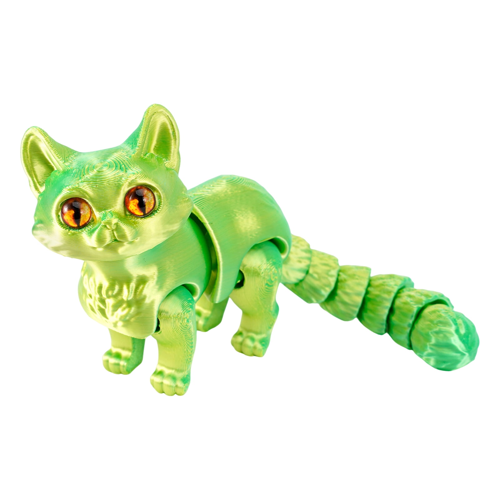 High-quality Pla Cat Figurine 3d Printed Cat Ornament with Flexible ...