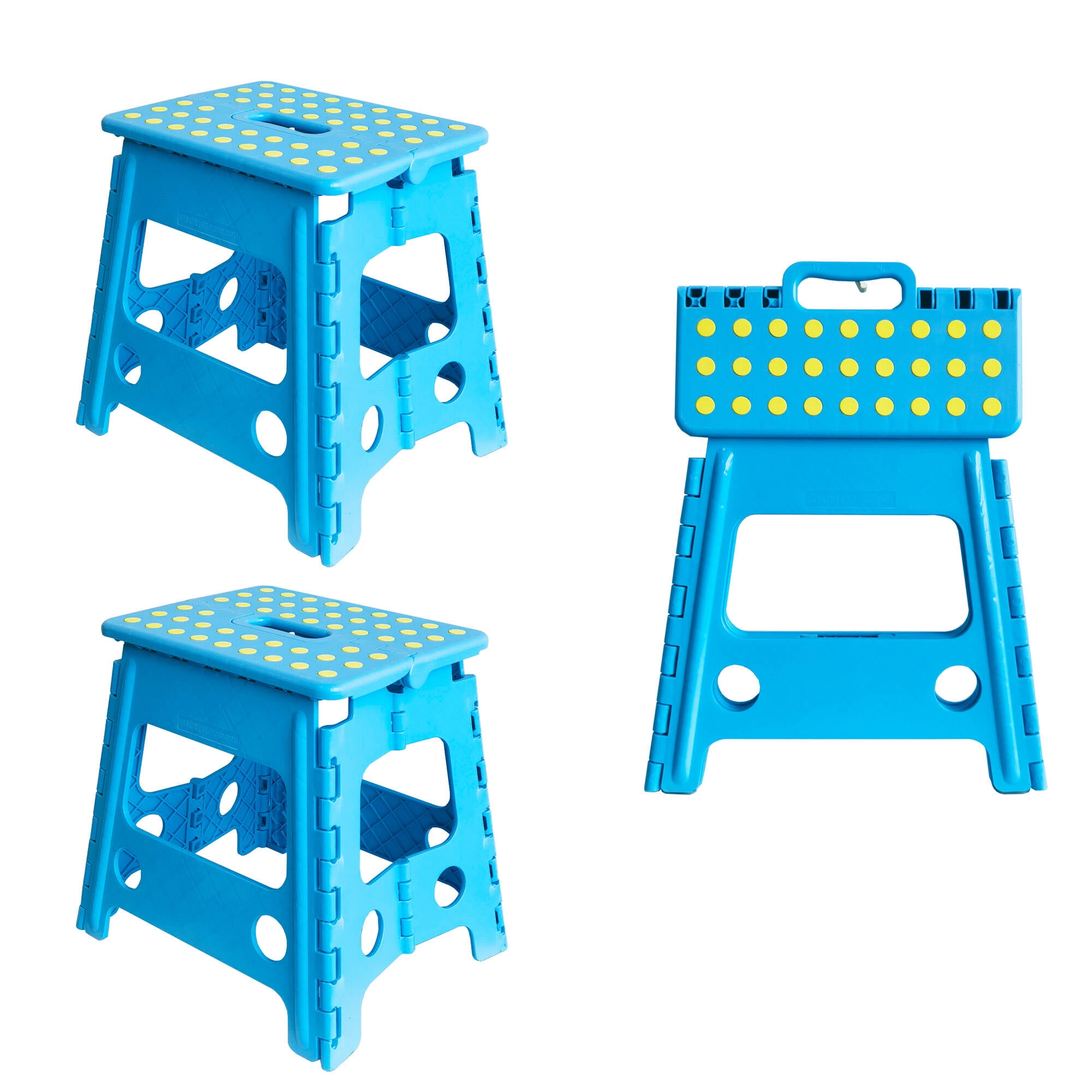 High quality Plastic Folding One Step Stool with Carrying Handle(Pack ...