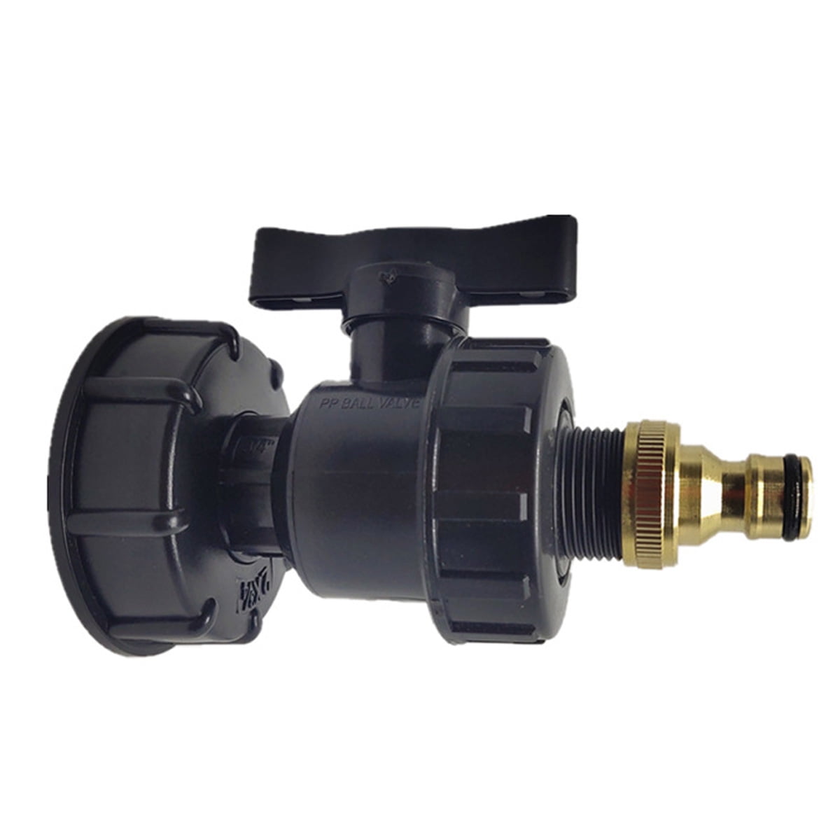 High-quality Water Tank Adapter, Lead-Free Brass IBC Tote Adapter with ...
