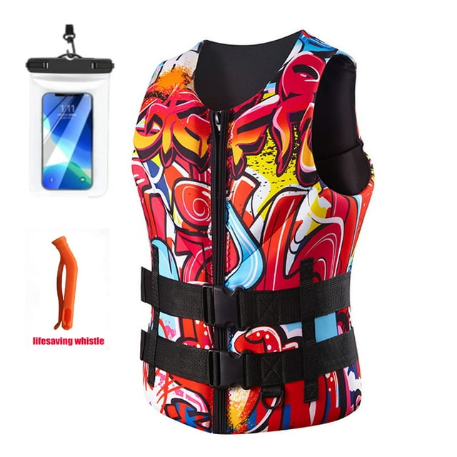 High quality adult life jacket neoprene buoyancy vest professional ...