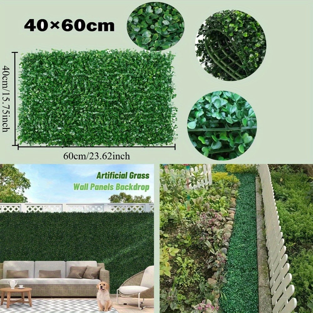 BUFAZO Grass Wall Panels - Indoor/Outdoor Decoration - Walmart.com