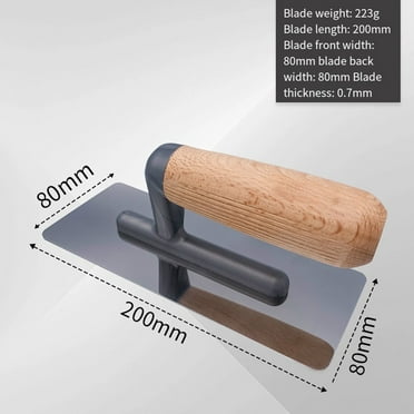 Drywall Trowel Steel Trowel Finishing Trowel Tool Wood Handle ...