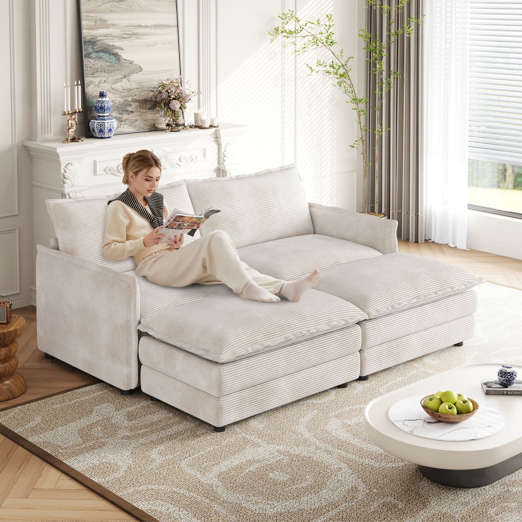 High - resilience foam - Dual - layer seats - Any home room - Enjoyable ...