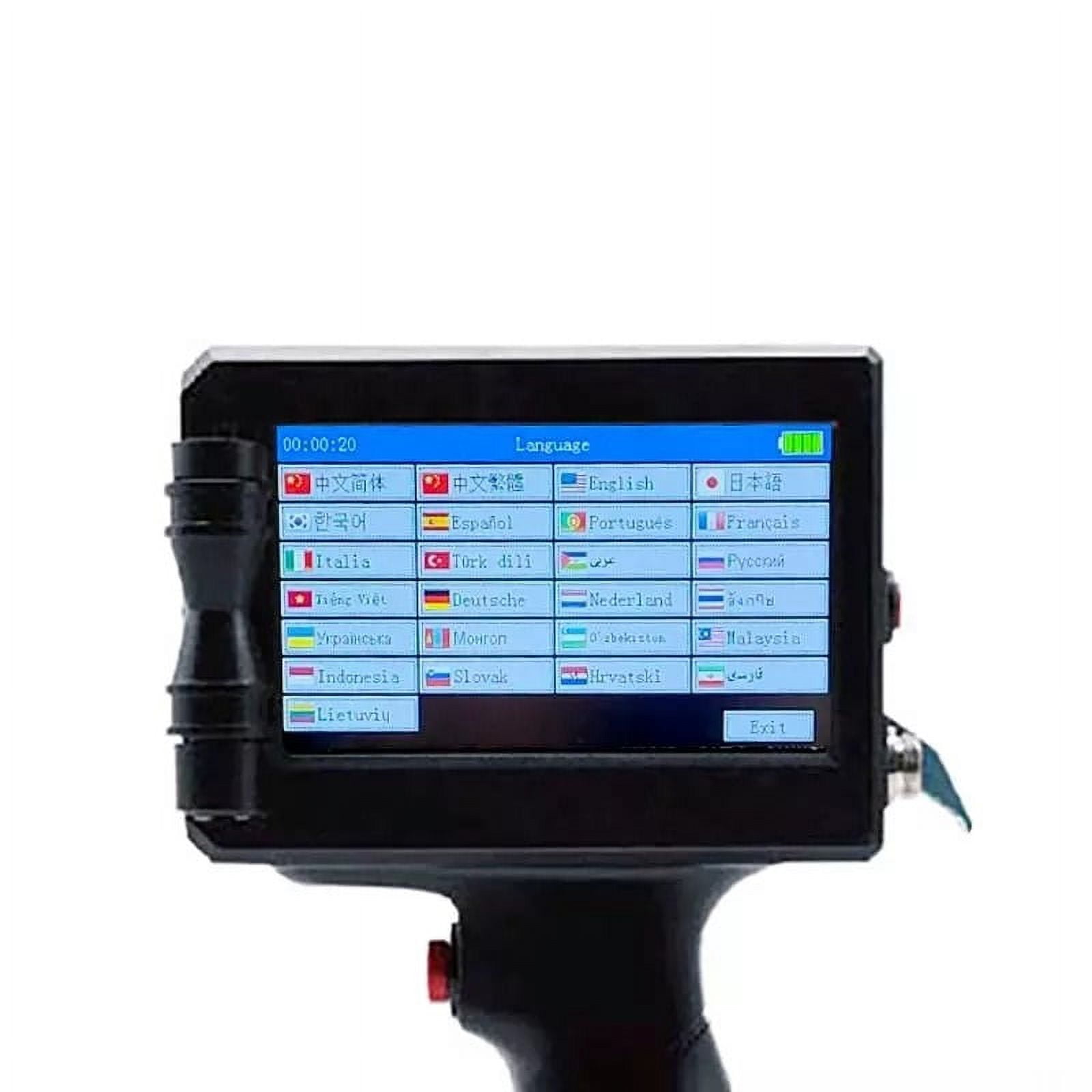High-resolution, fast-drying color handheld inkjet printer for ...