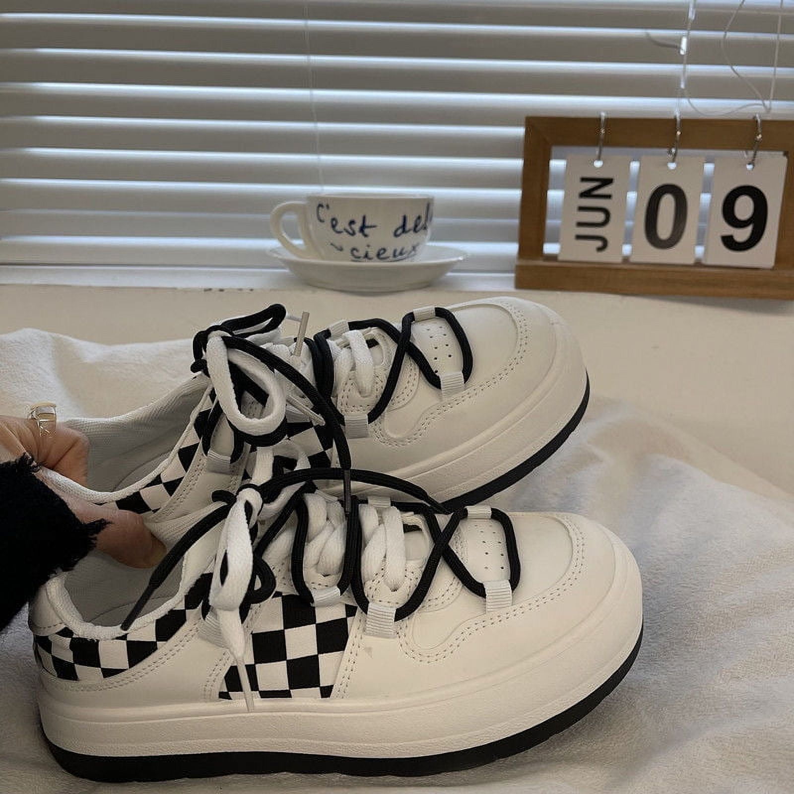 High school student shoes female milk canvas white shoes female spring ...