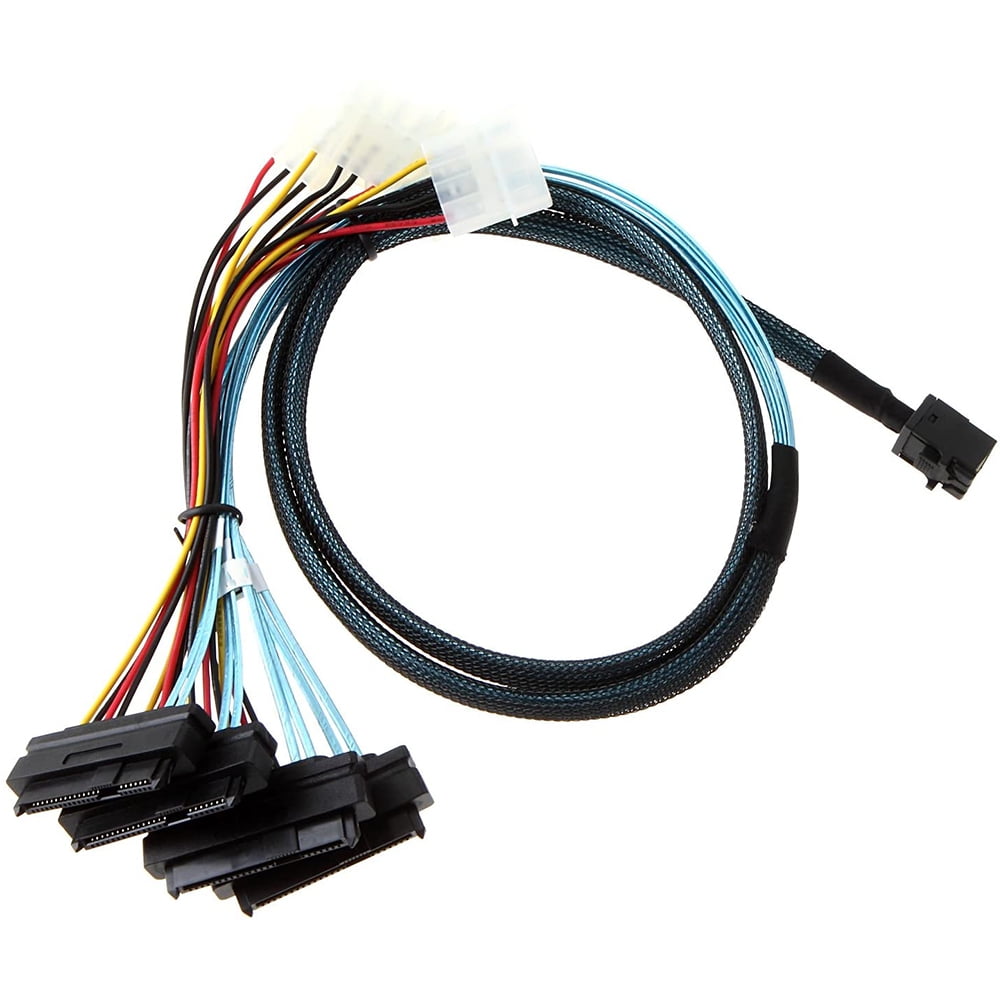 High-speed Internal Mini Sas Sff-8643 To Sff-8482 Connectors With Ide ...