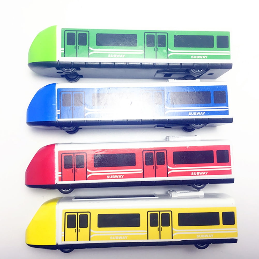 High-speed Train Simulation Model Children Pull Back Toy Desktop Decor ...