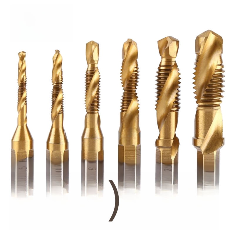 High-speed steel composite tap machine with spiral tap tools tapping ...