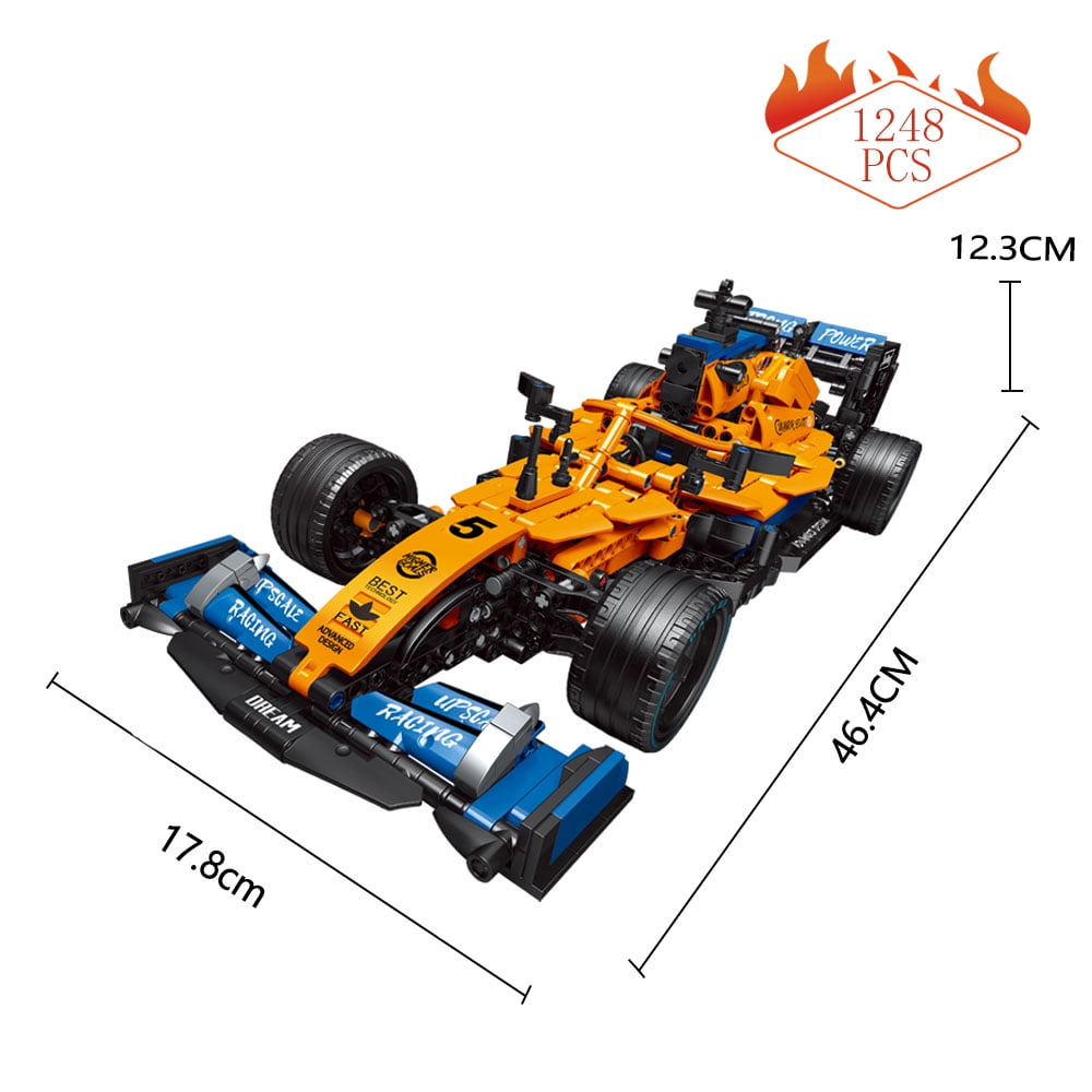 High-tech Building Blocks F1 Formula 1 Remote Control Super Speed ...