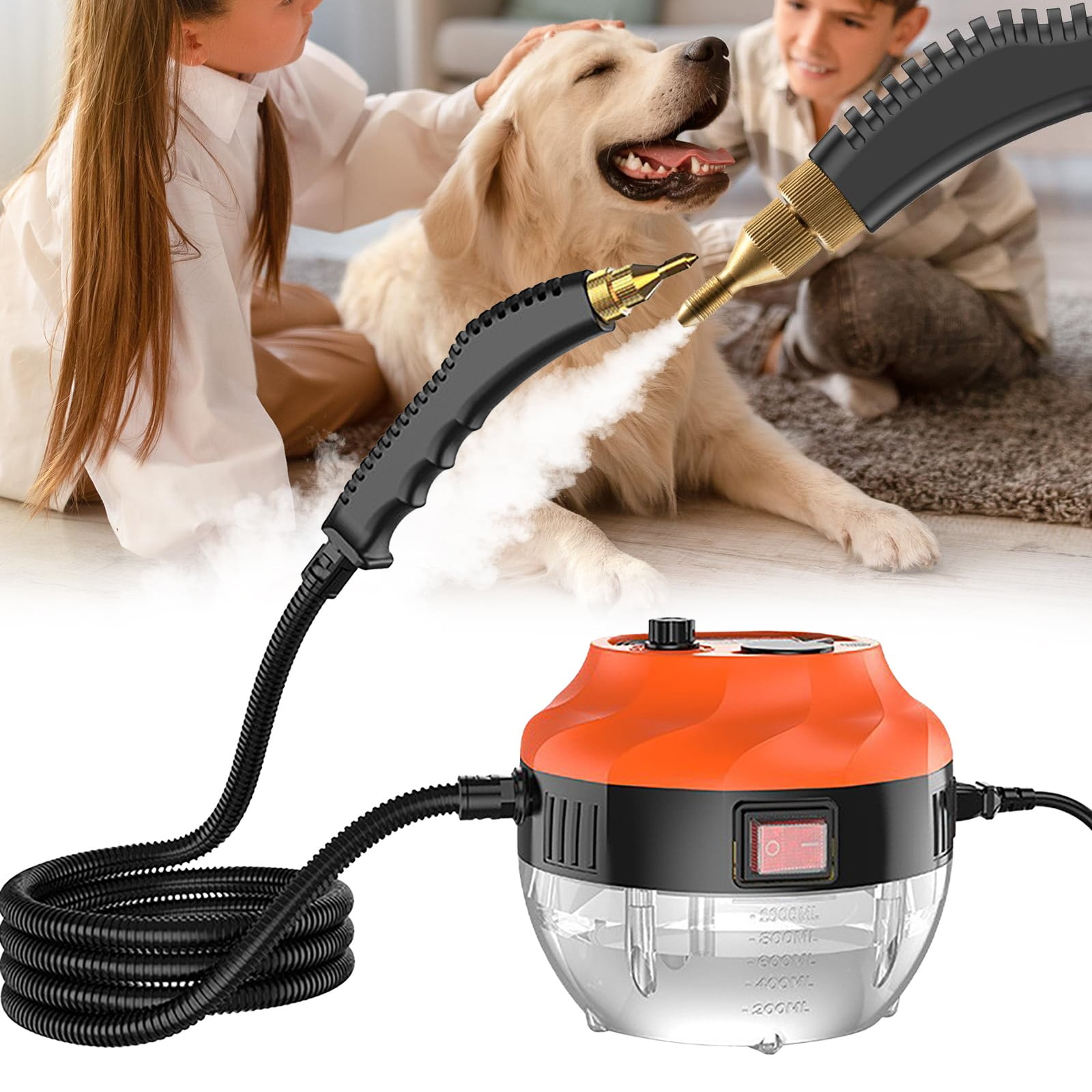 High-temperature and high-pressure steam cleaner|Orange|Steam Cleaner ...
