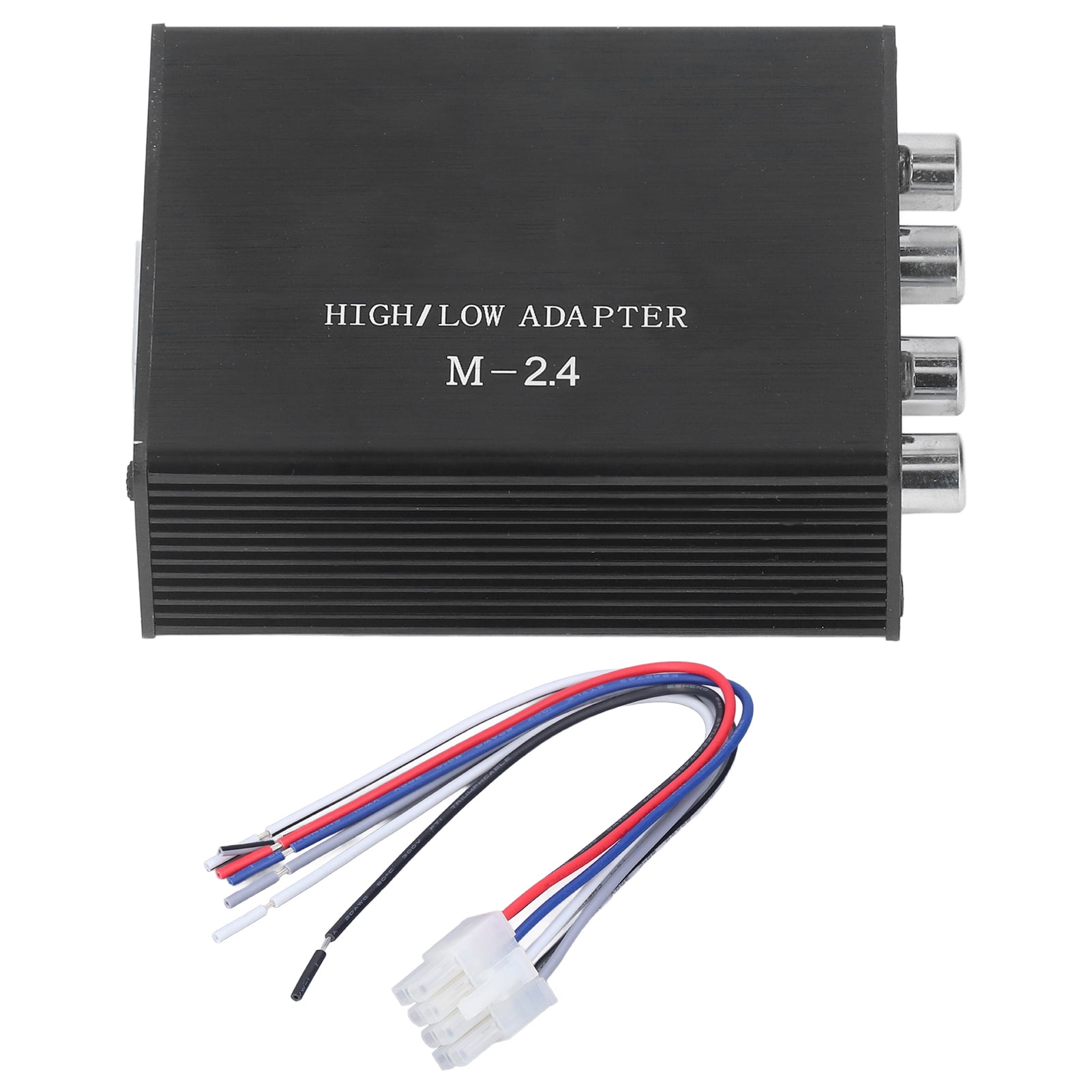 High to Low Audios Converter Aluminum Alloy Delay 2 in 4 Out Audios ...