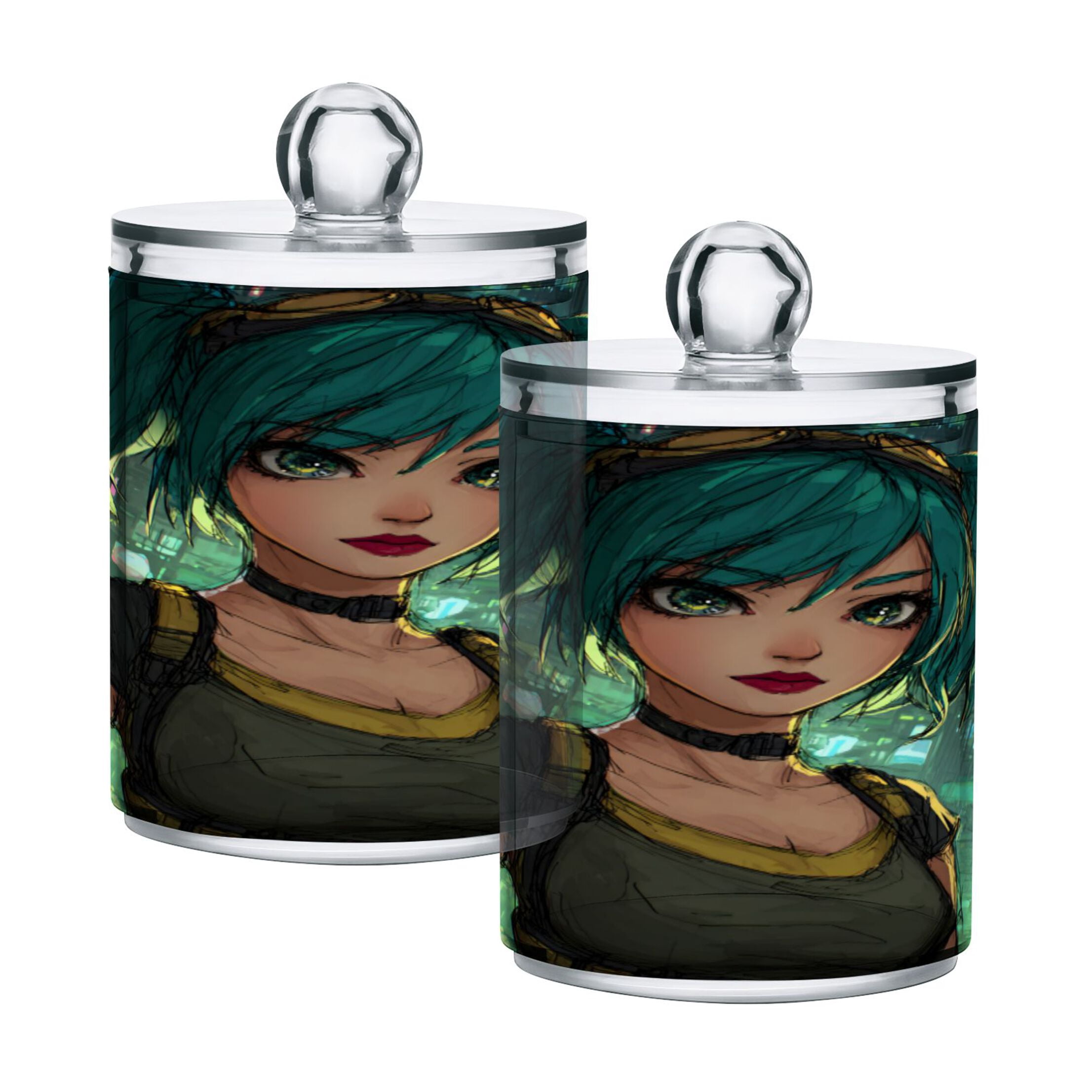High-value clear storage jars keep life organized and within reach A ...