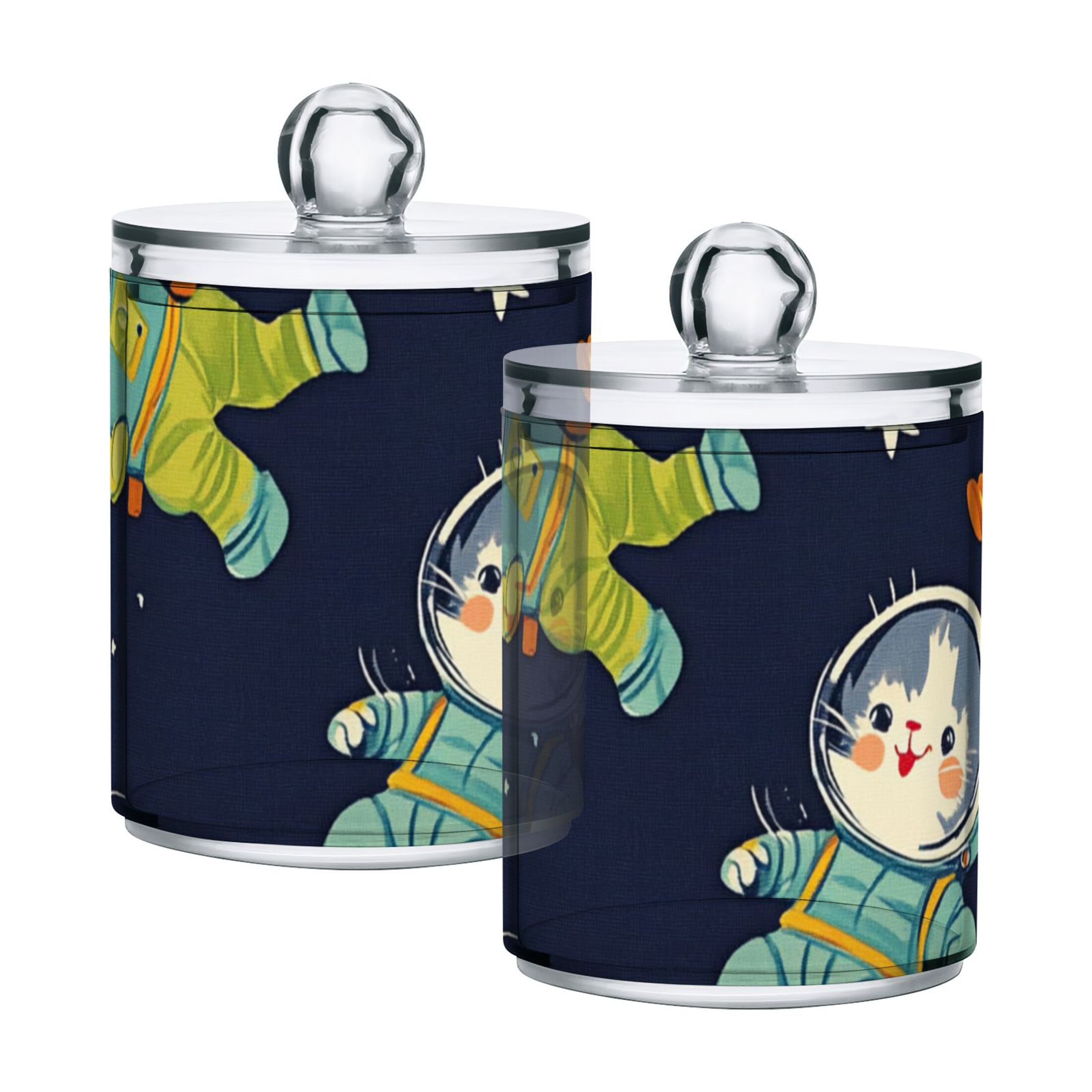 High-value clear storage jars keep life organized and within reach ...