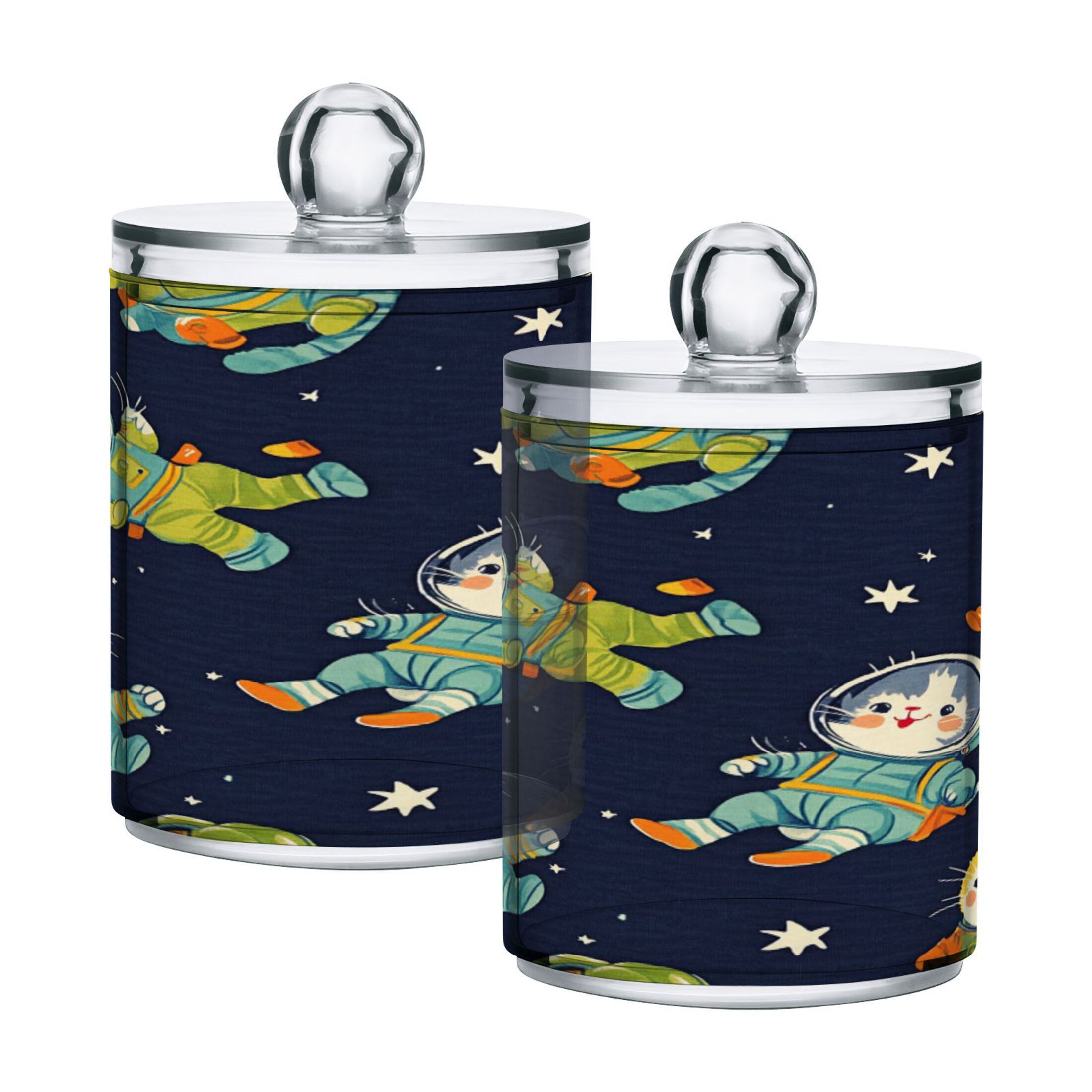 High-value clear storage jars keep life organized and within reach ...