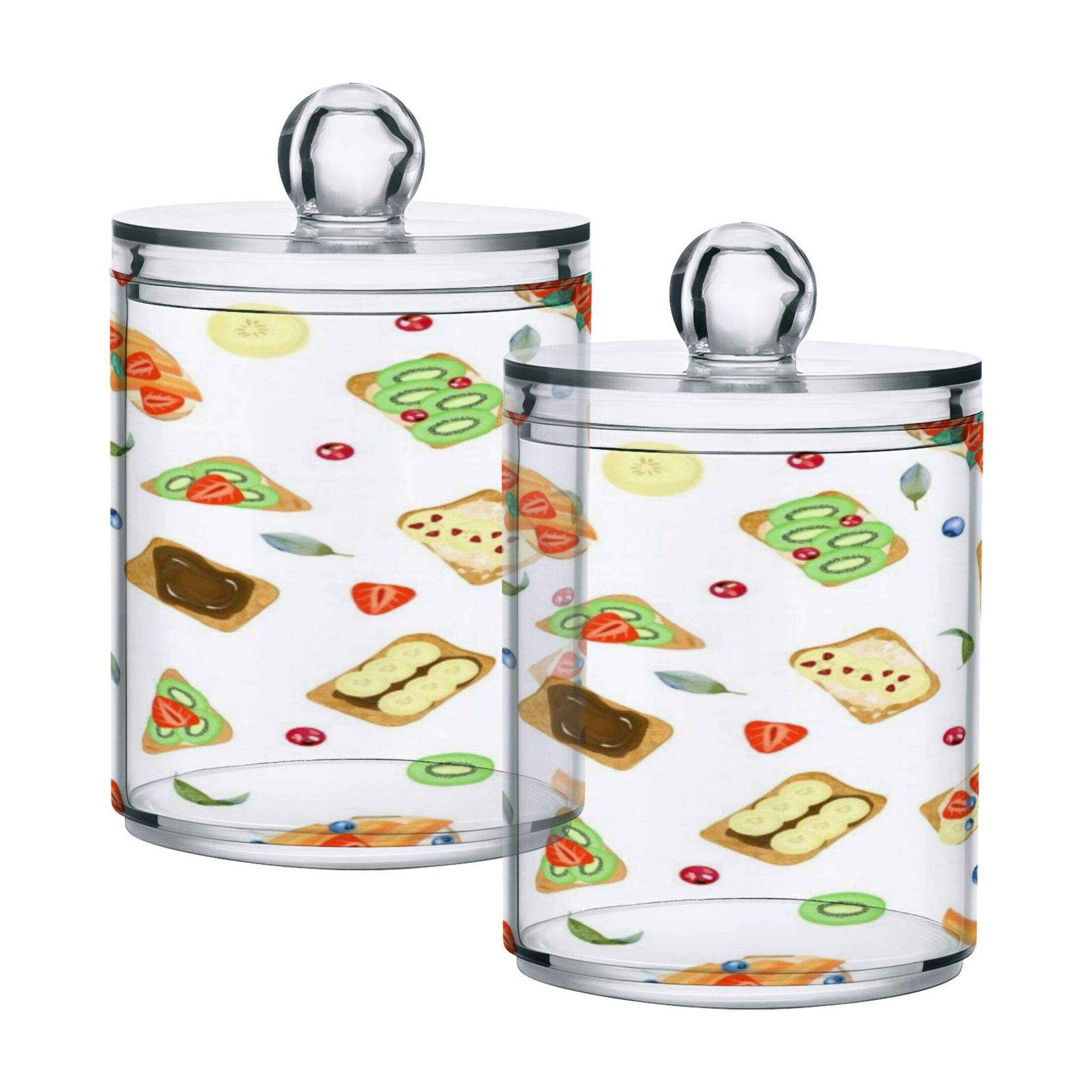 High-value clear storage jars keep life organized and within reach ...