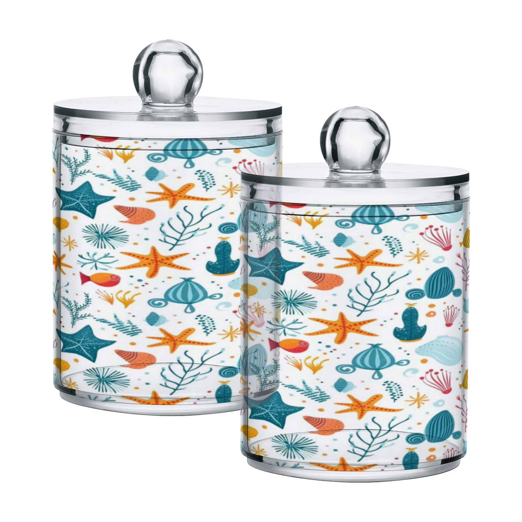 High-value clear storage jars keep life organized and within reach ...