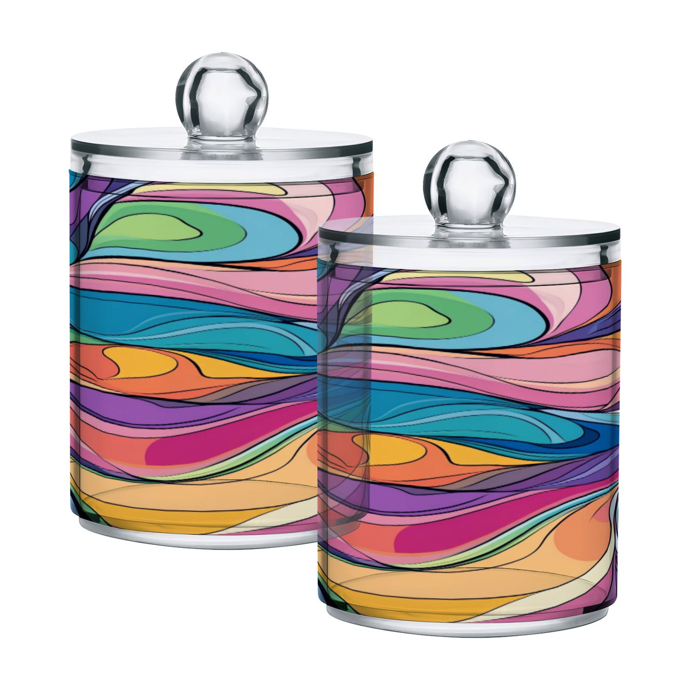 High-value clear storage jars keep life organized and within reach ...