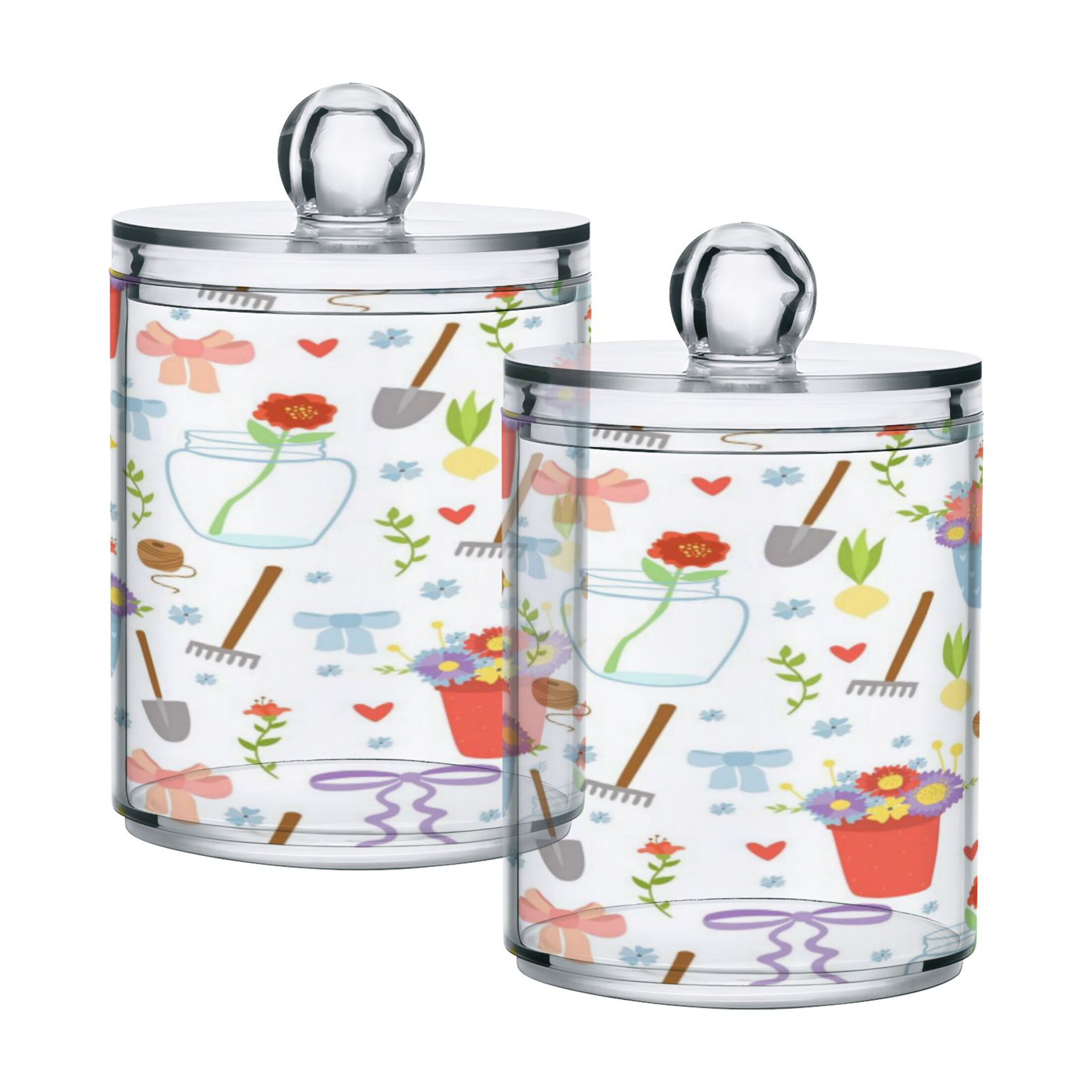 High-value clear storage jars keep life organized and within reach ...
