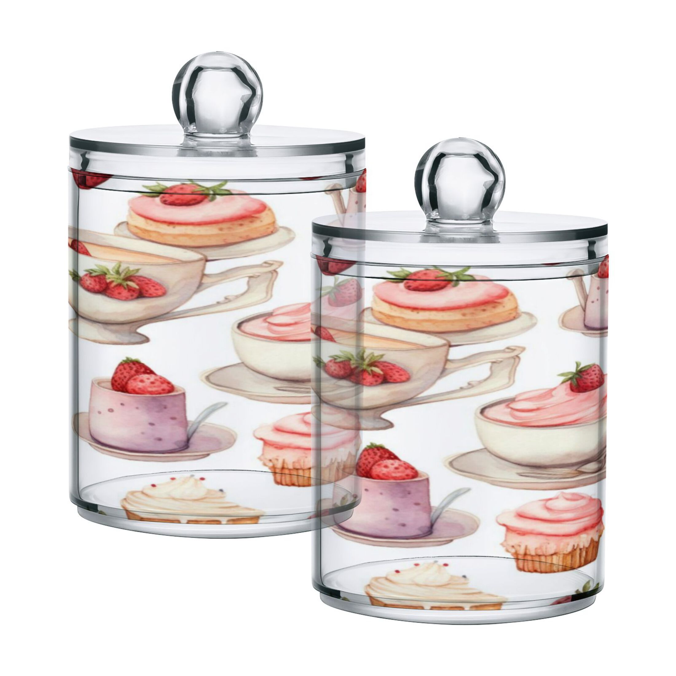 High-value clear storage jars keep life organized and within reach ...