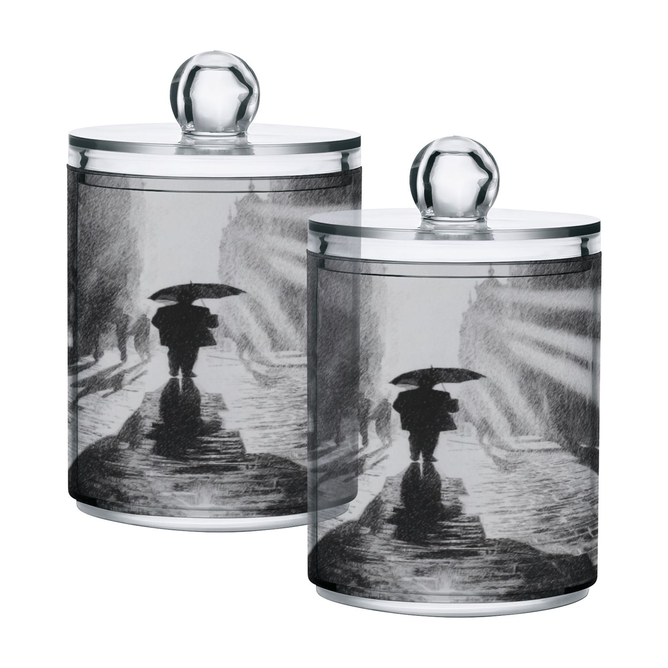 High-value clear storage jars keep life organized and within reach ...