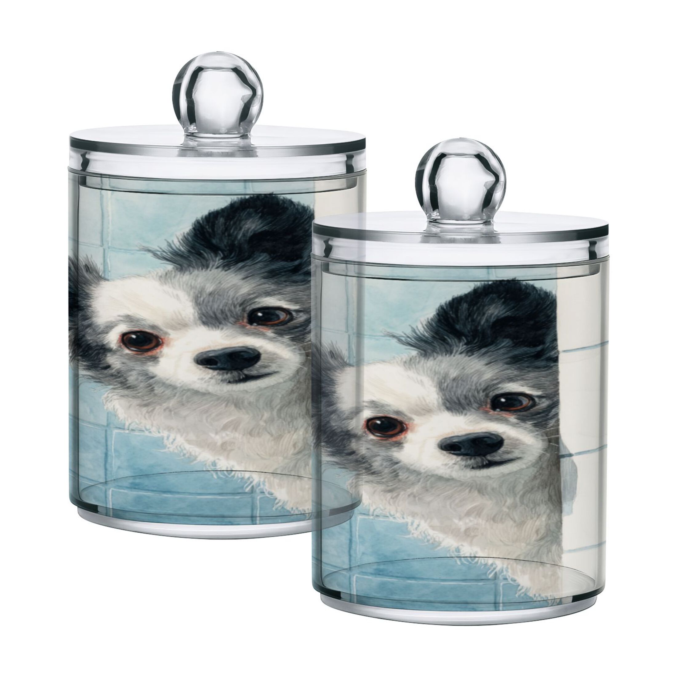 High-value clear storage jars keep life organized and within reach ...