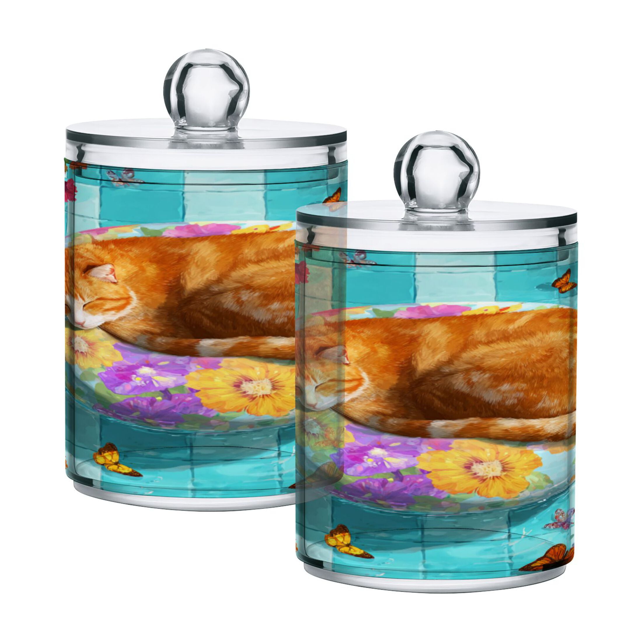 High-value clear storage jars keep life organized and within reach one ...