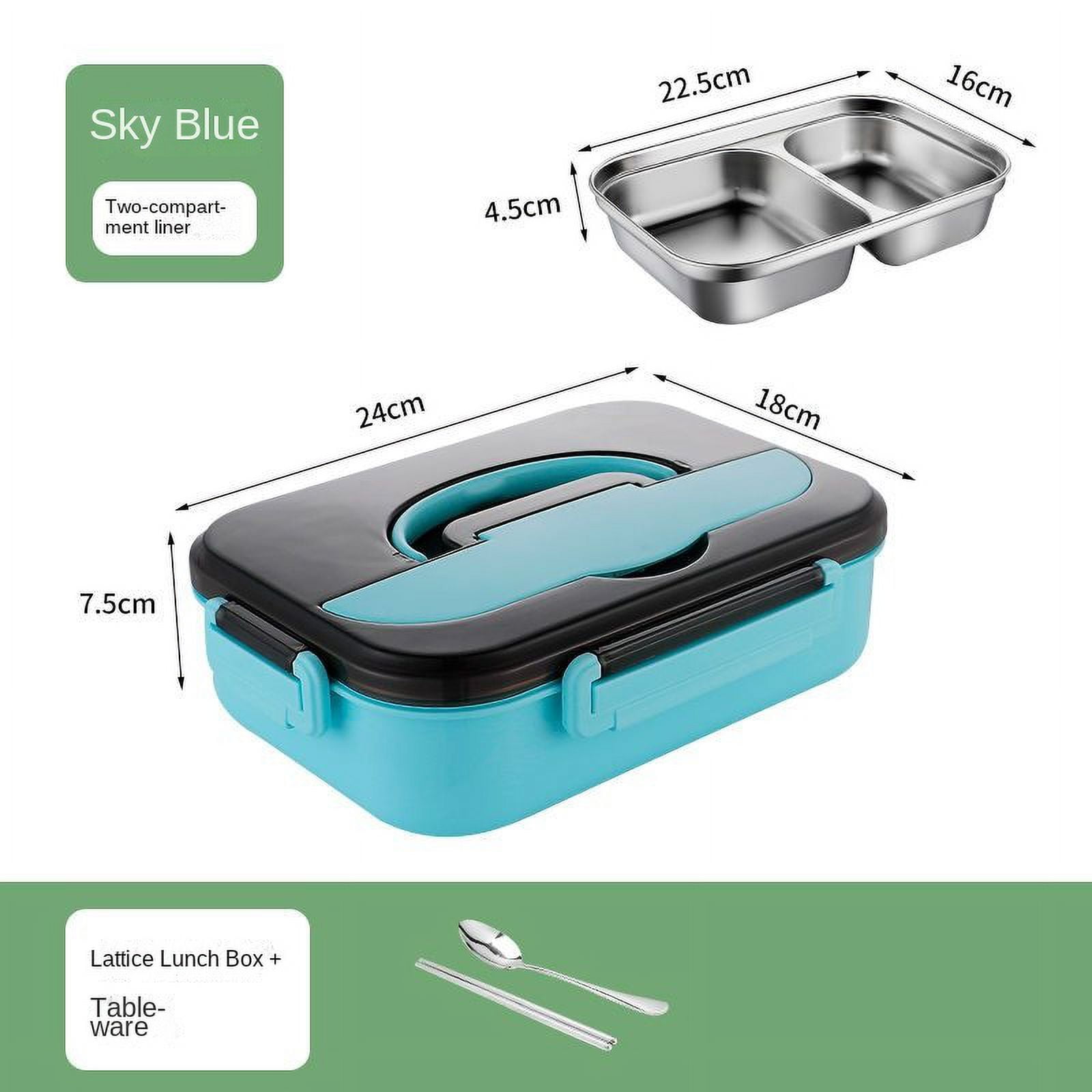 High-value partition lunch box 304 stainless steel lunch box insulation ...