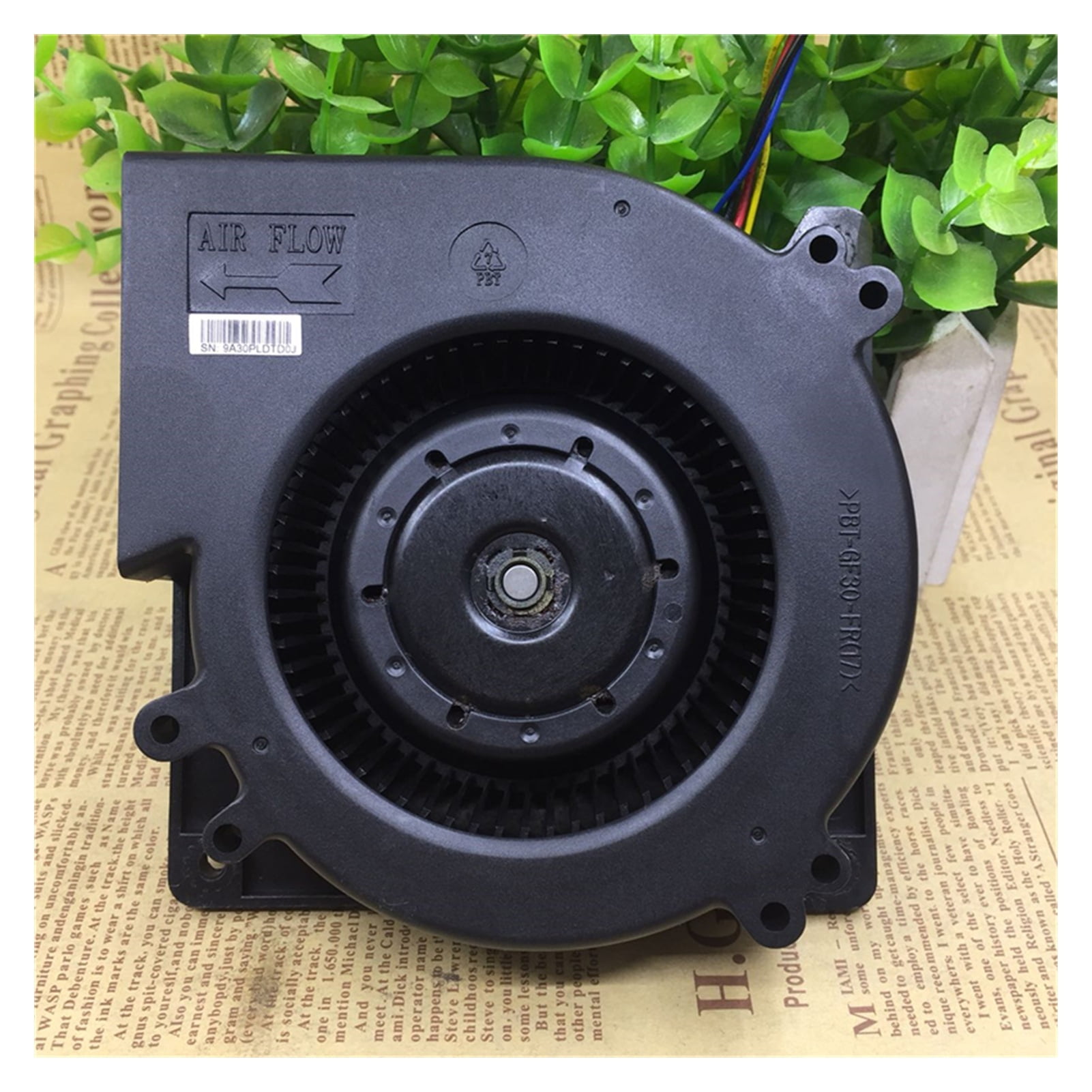 High-volume Barbecue Oven Fan DC Centrifugal Car Cold Air Cushion Air ...