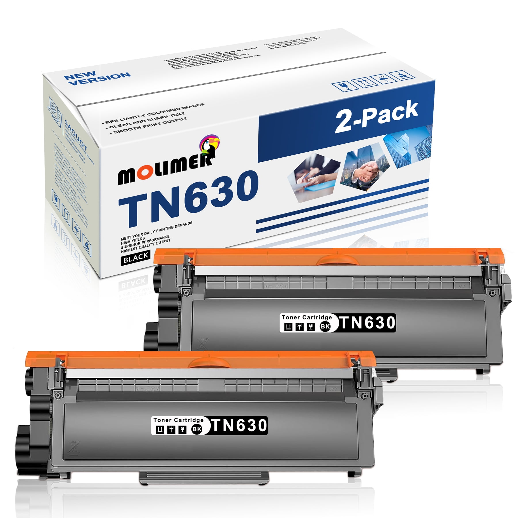 High yield TN630 Toner Cartridge Replacement for Brother HL-L2315DW HL ...