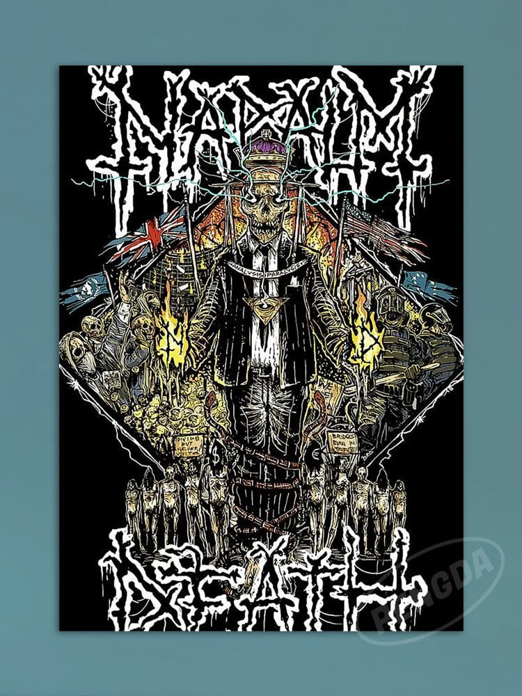 HighDefinition Horror Movie Canvas Art Cannibal Corpse Character Wall ...