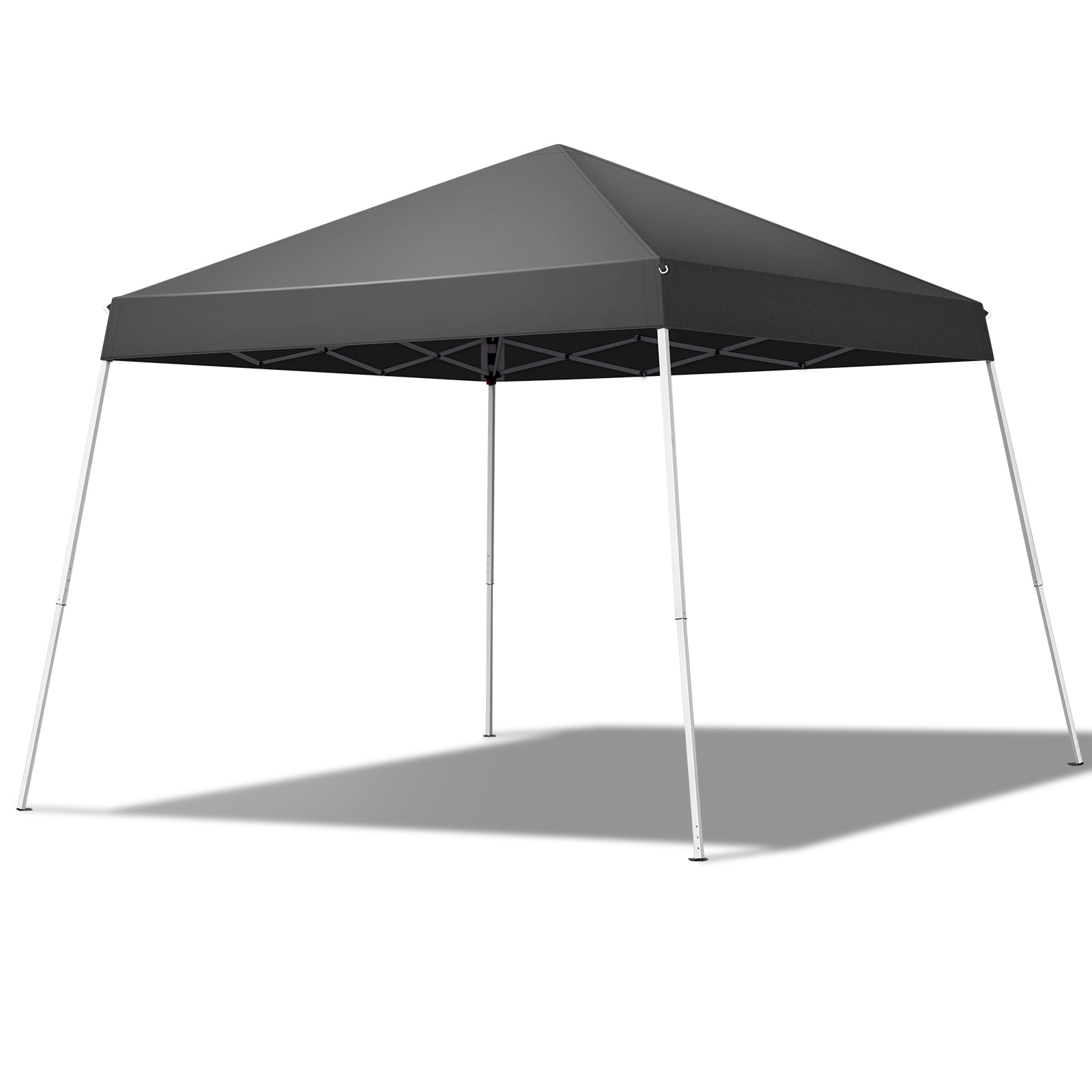 HighSound 8X8ft dark grey bevel no curtain folding tent oxford cloth ...