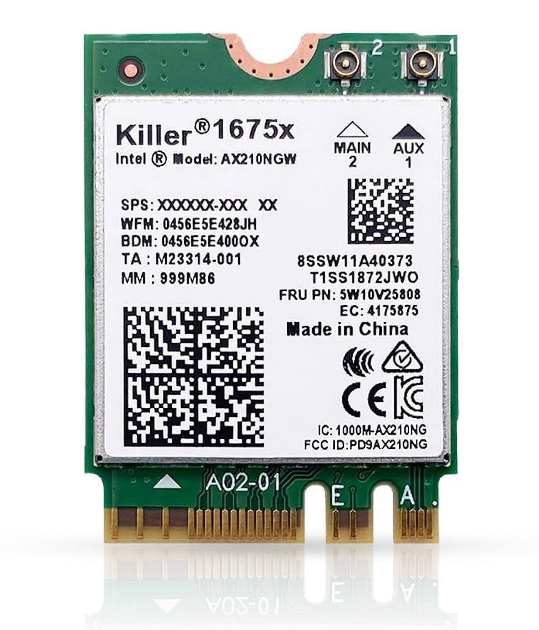 HighZer0 Electronics AX1675x Killer Series Upgraded WiFi 6E Adapter ... HighZer0 Electronics AX1675x Killer Series Upgraded WiFi 6E Adapter ...