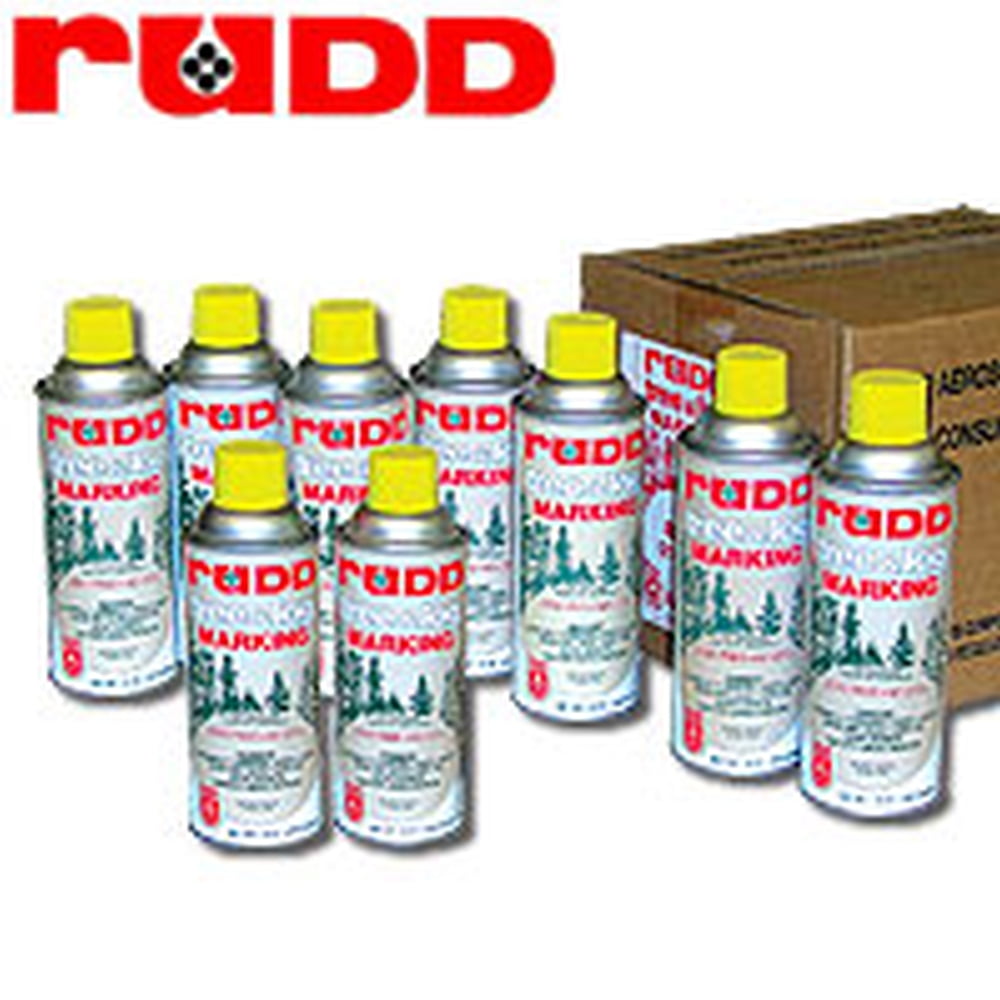 Highball Tree & Log Marking Spray Paint, Yellow - Dozen - Walmart.com