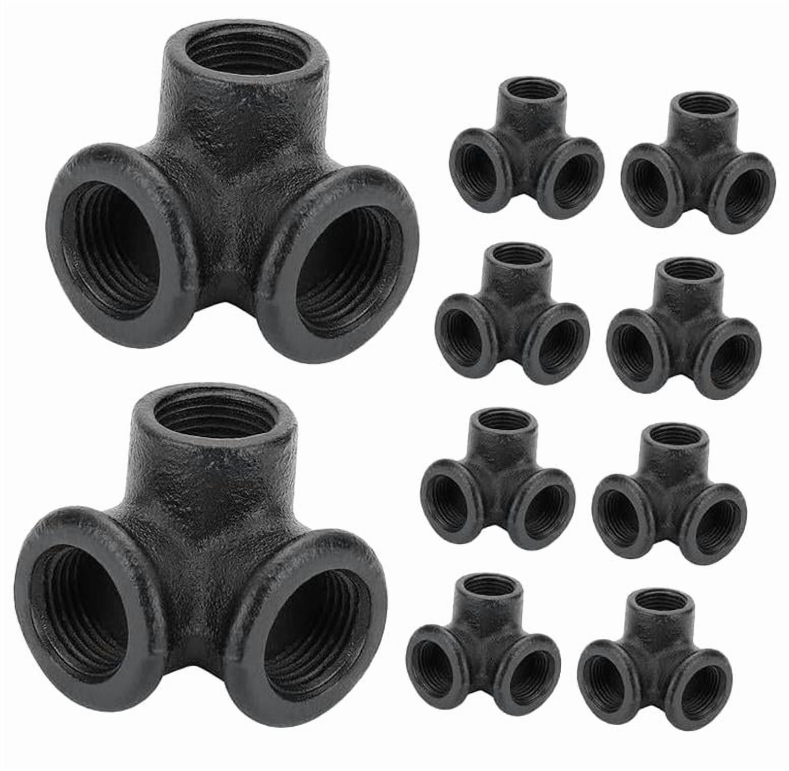 Highcool 1/2" Pipe Connectors 3-Way Lateral Outlet Elbow - Professional ...