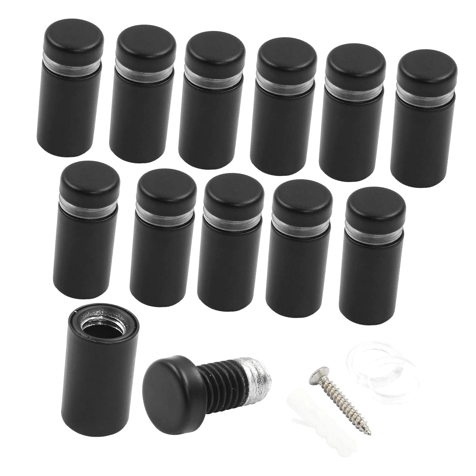 Highcool 1/2" x 1" Sign Standoff Screws 12 Pcs Wall Standoff Mounts ...