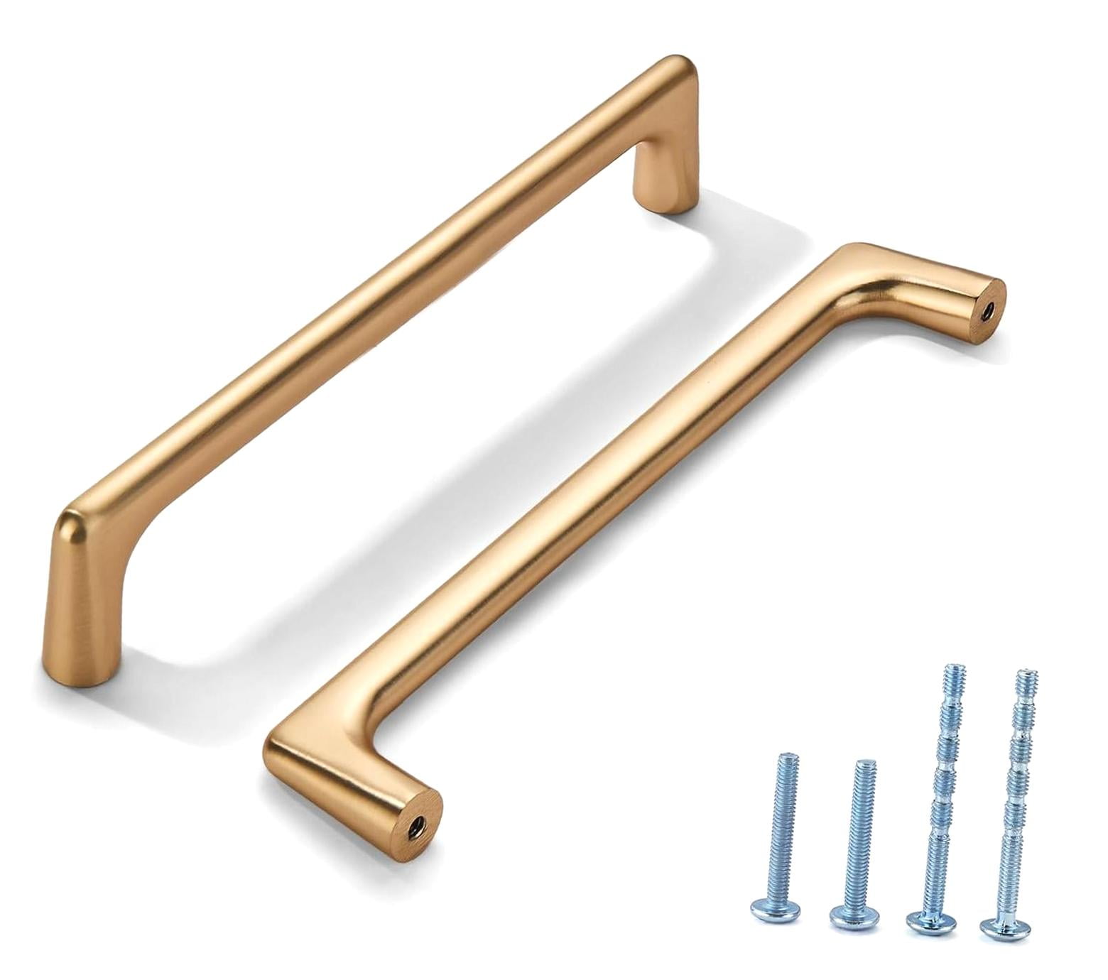 Highcool 10 Pack 7.5 Inch (192 mm) Hole Center Brushed Cabinet Pulls ...