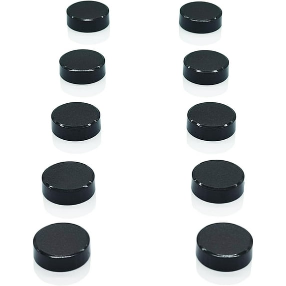 Highcool 10 Pack Fridge Magnets, Round Refrigerator Magnets, Small ...