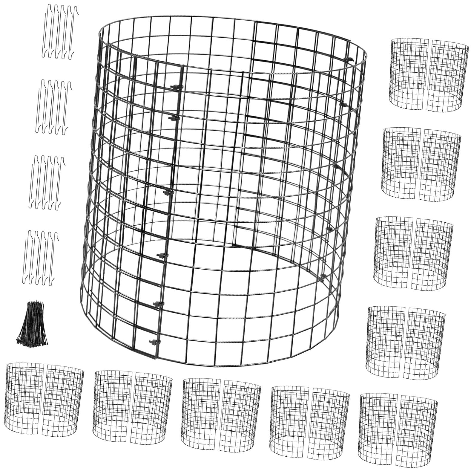 Highcool 10 Pack Metal Plant Protector, Metal Plant Protection Cages ...