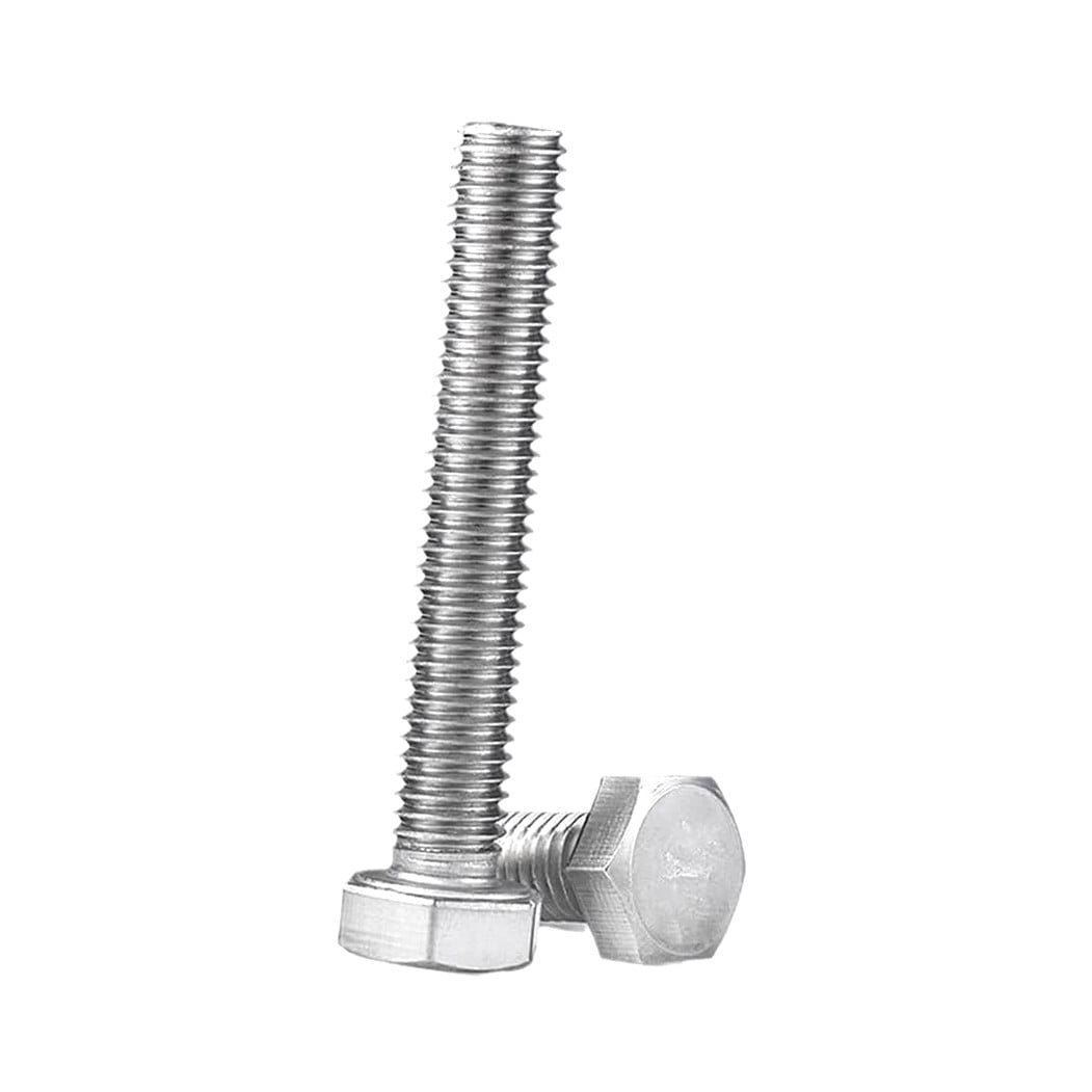 Highcool 10 Pieces M8-1.0 x 70mm Fine Thread Metric Hex Bolts in 304 ...