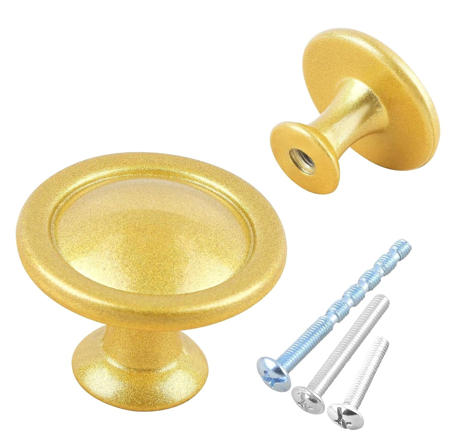 Highcool 12 Pack Cabinet Knobs, 1.18 Inch Drawers Pulls Knob with ...