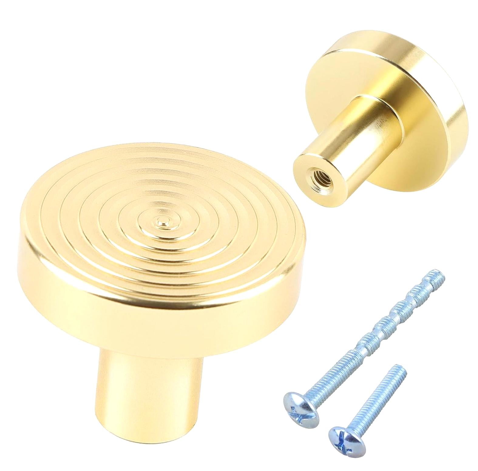 Highcool 12-Piece Cabinet Knobs, Drawer Pulls Knob with Screws for ...