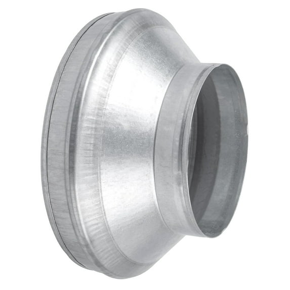 Highcool 12" to 8" Inch Duct Pipe Adapter Galvanized Steel HVAC Ducting ...